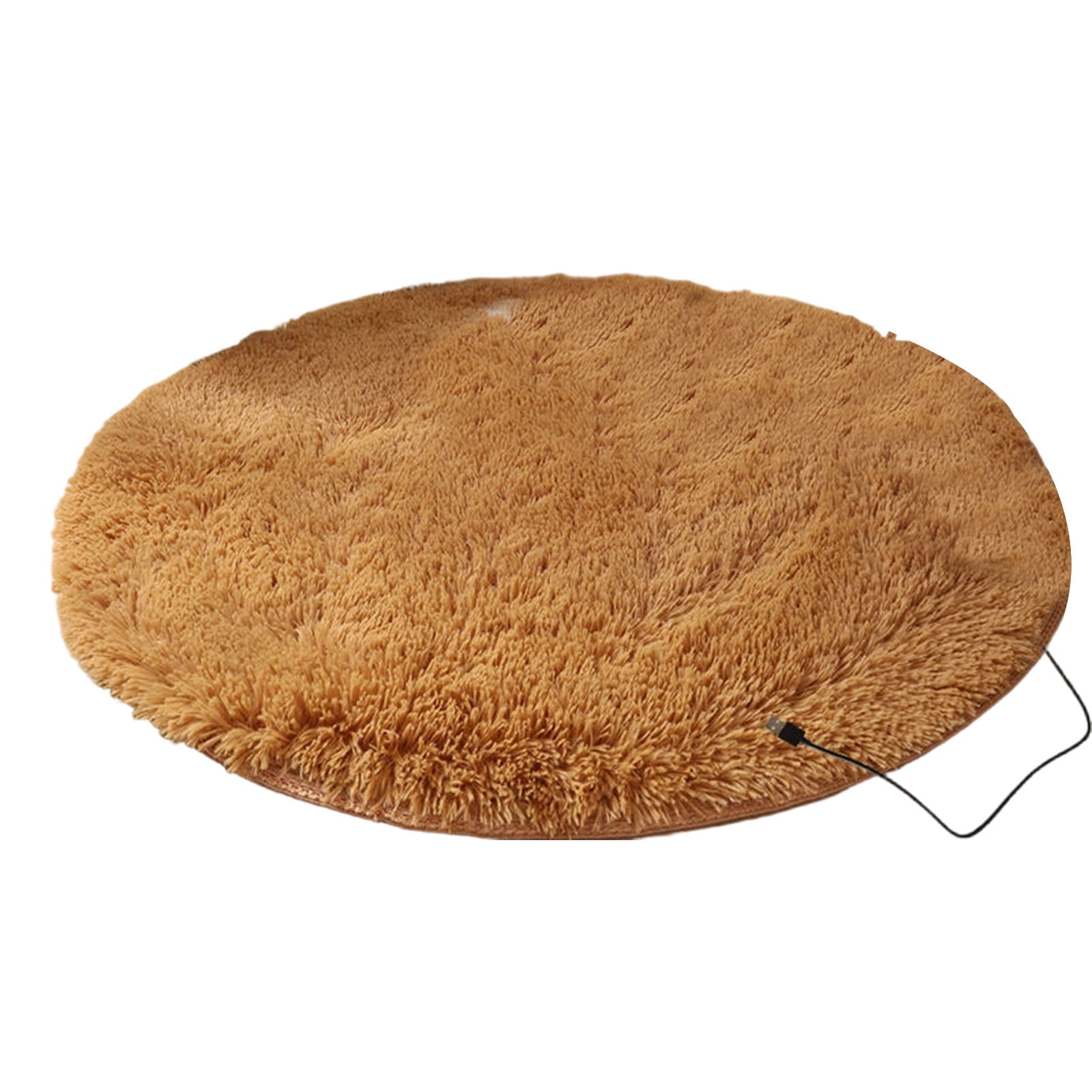 Brown Heated Pet Mat, Winter Warm Cushion, Cozy Pet Bed With Soft ...