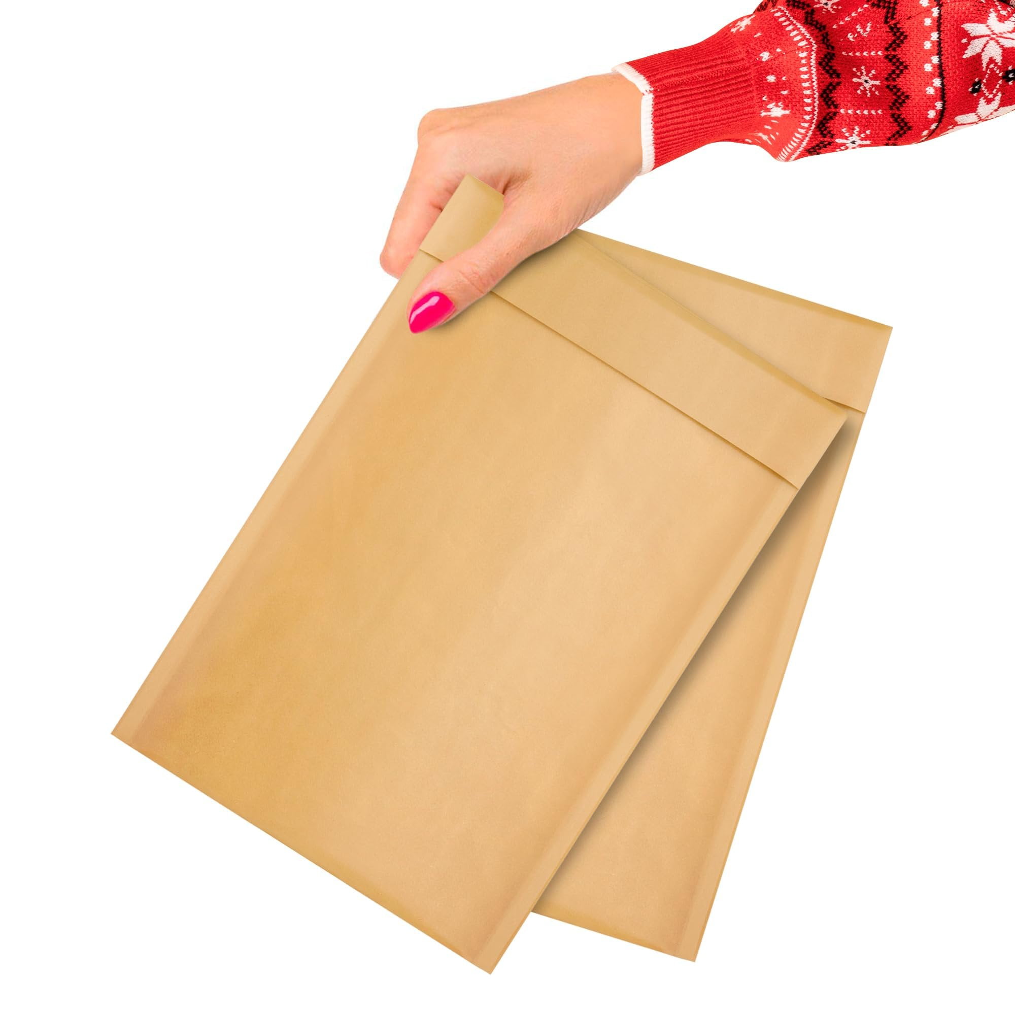 Brown Kraft Bubble Mailer Envelopes 6 x 9 Inch. 250 Pack of Kraft Paper ...