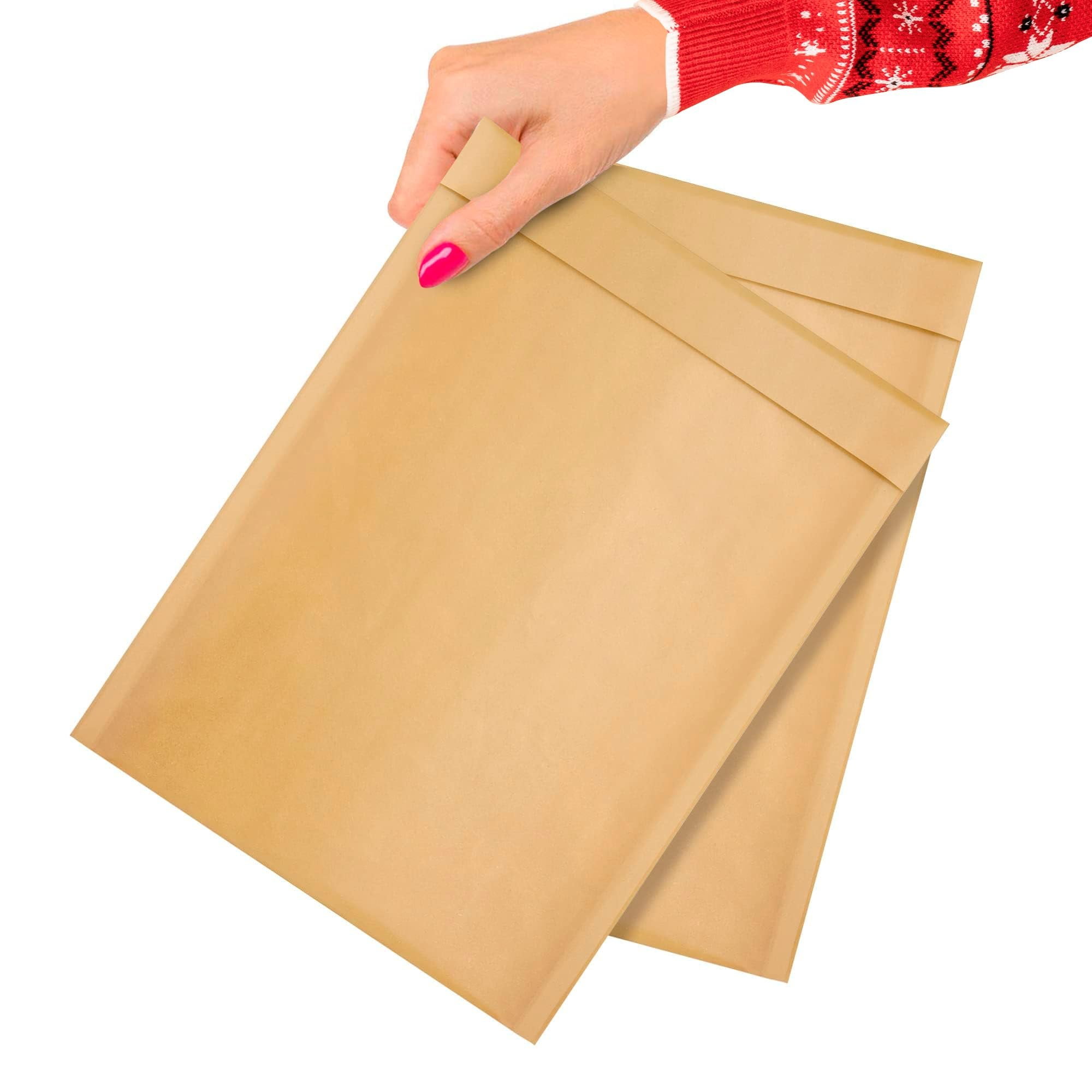 Brown Kraft Bubble Mailer Envelopes 7.25 x 11 Inch. 200 Pack of Kraft ...