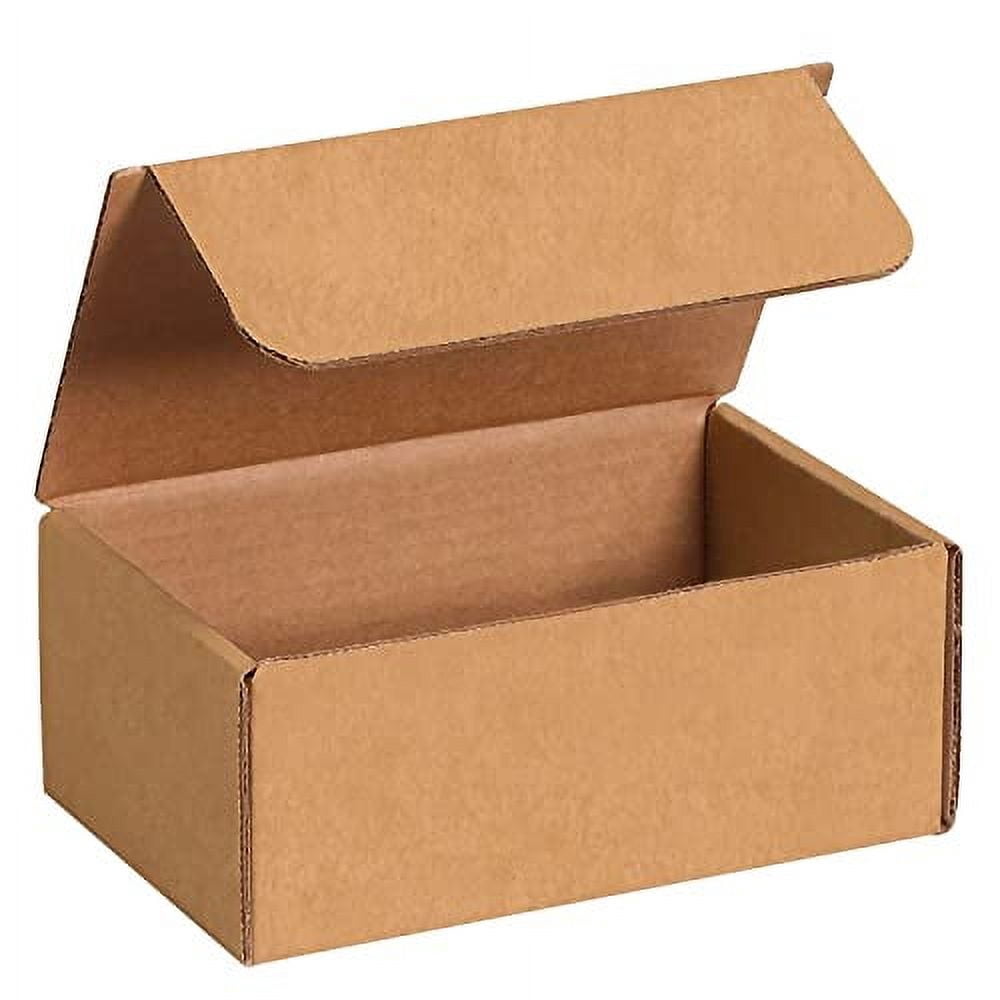 Brown Kraft Literature Mailing Boxes, 9 x 7 1/2 x 3 Inches, Pack of 50 ...