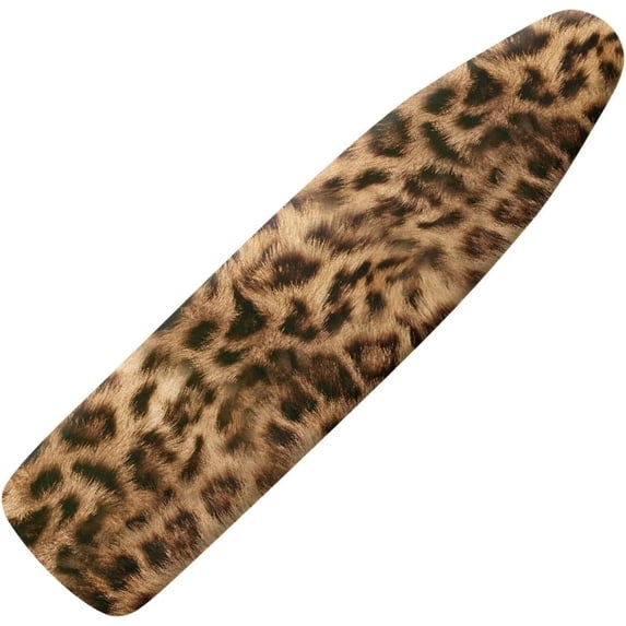 Brown Leopard Skin Ironing Board Cover and Pad Standard Size Elastic ...
