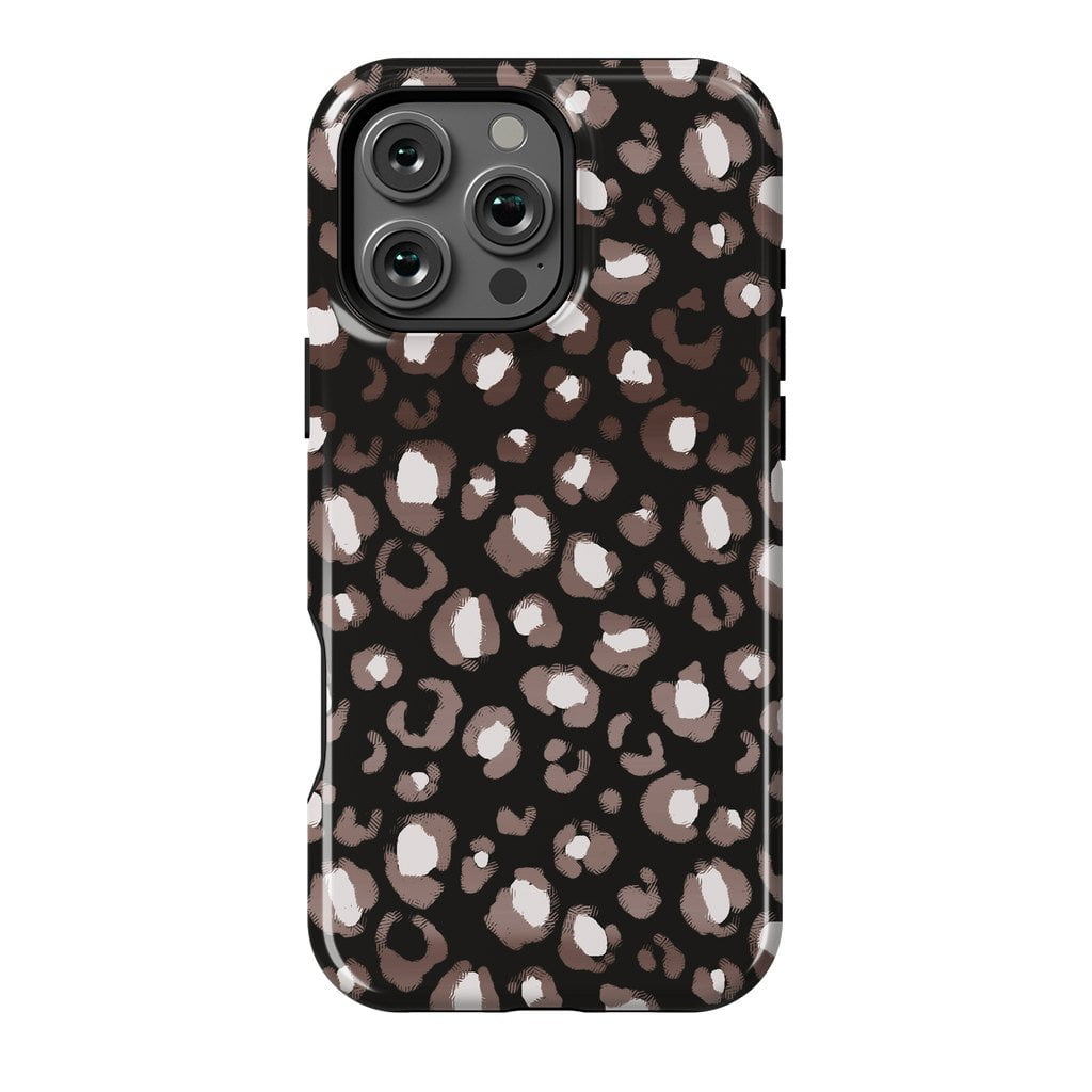 Brown Leopard Spots Animal Print Phone Case for iPhone 11 12 13 14 15 16 Pro Max - Walmart.com
