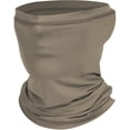 Brown Neck Gaiter Bandana Face Mask: Sun Cooling Scarf Gator Cover Head ...