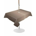 Brown Ombre Rectangle Outdoor Tablecloth, Waterproof Table Cloth Cover ...