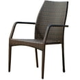 Brown Outdoor Wicker Chairs (Set of 2) - Walmart.com