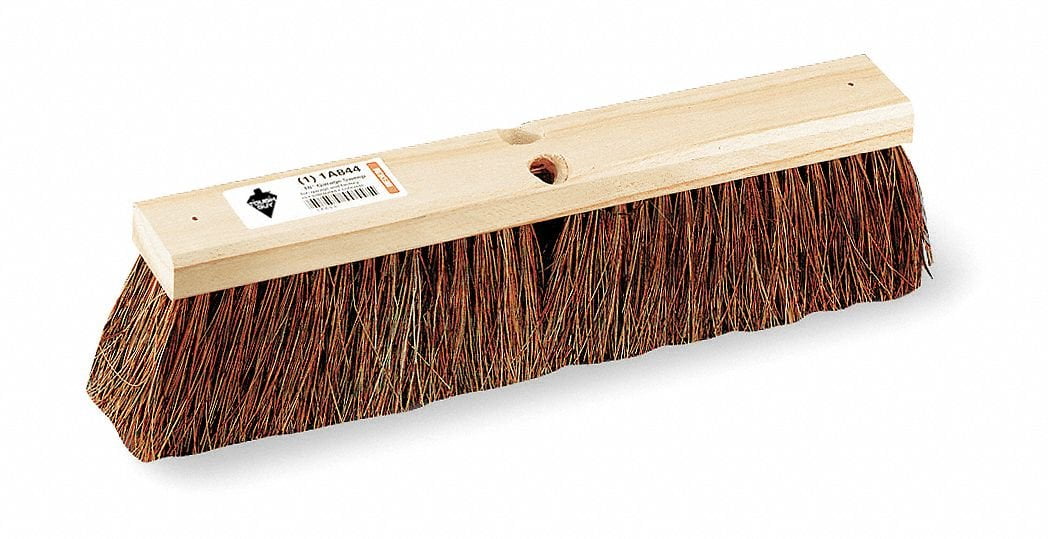 Brown Palmyra Heavy Duty Push Broom - Walmart.com