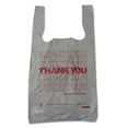 Barnes Paper Company Plastic Thank You T-Sacks, 6" x 4" x 15", 2 Mil ...