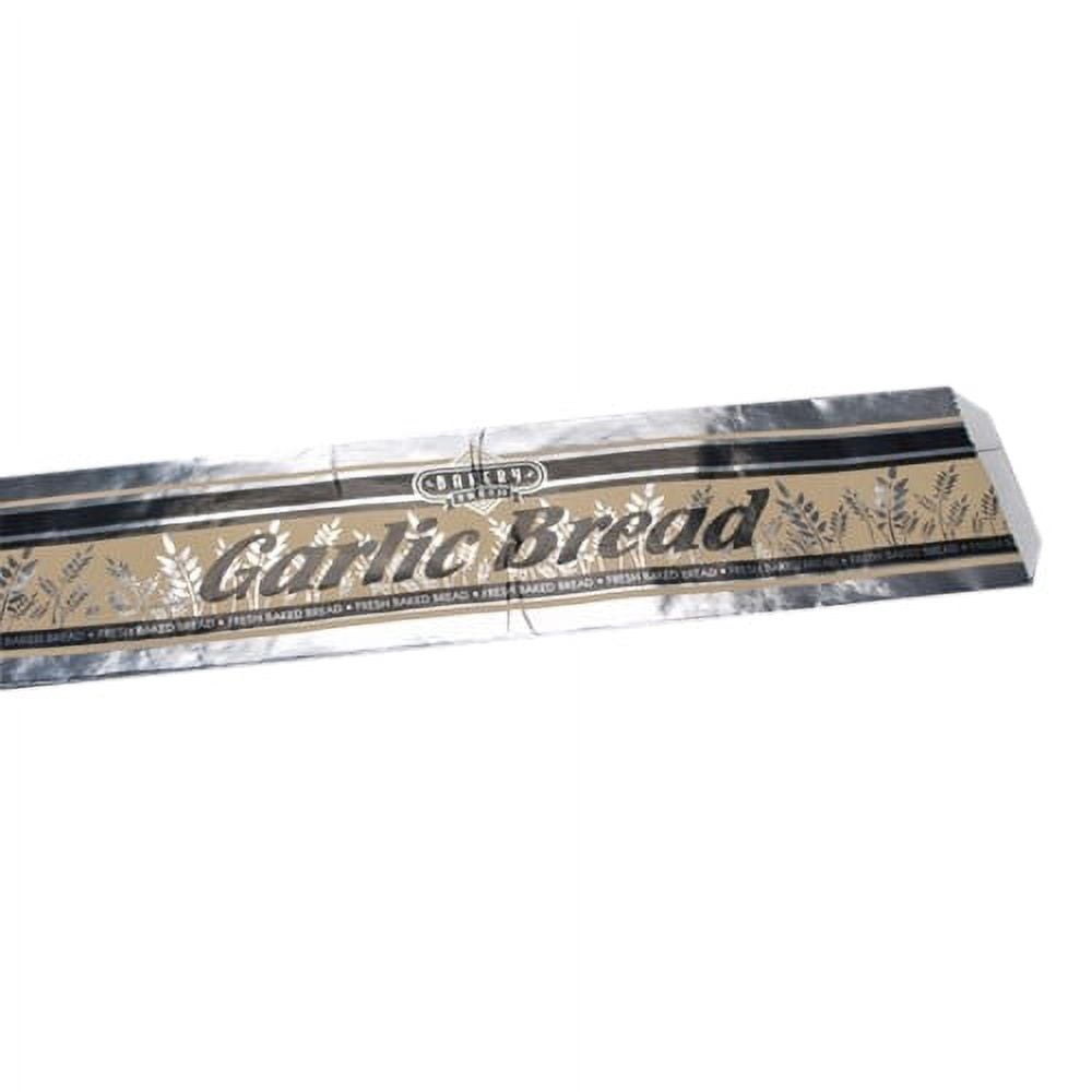 Brown Paper Goodsgarlic Bread Foil Bag Silver 5.25" L x 3.25" W x 20" D 500/Case - Walmart.com