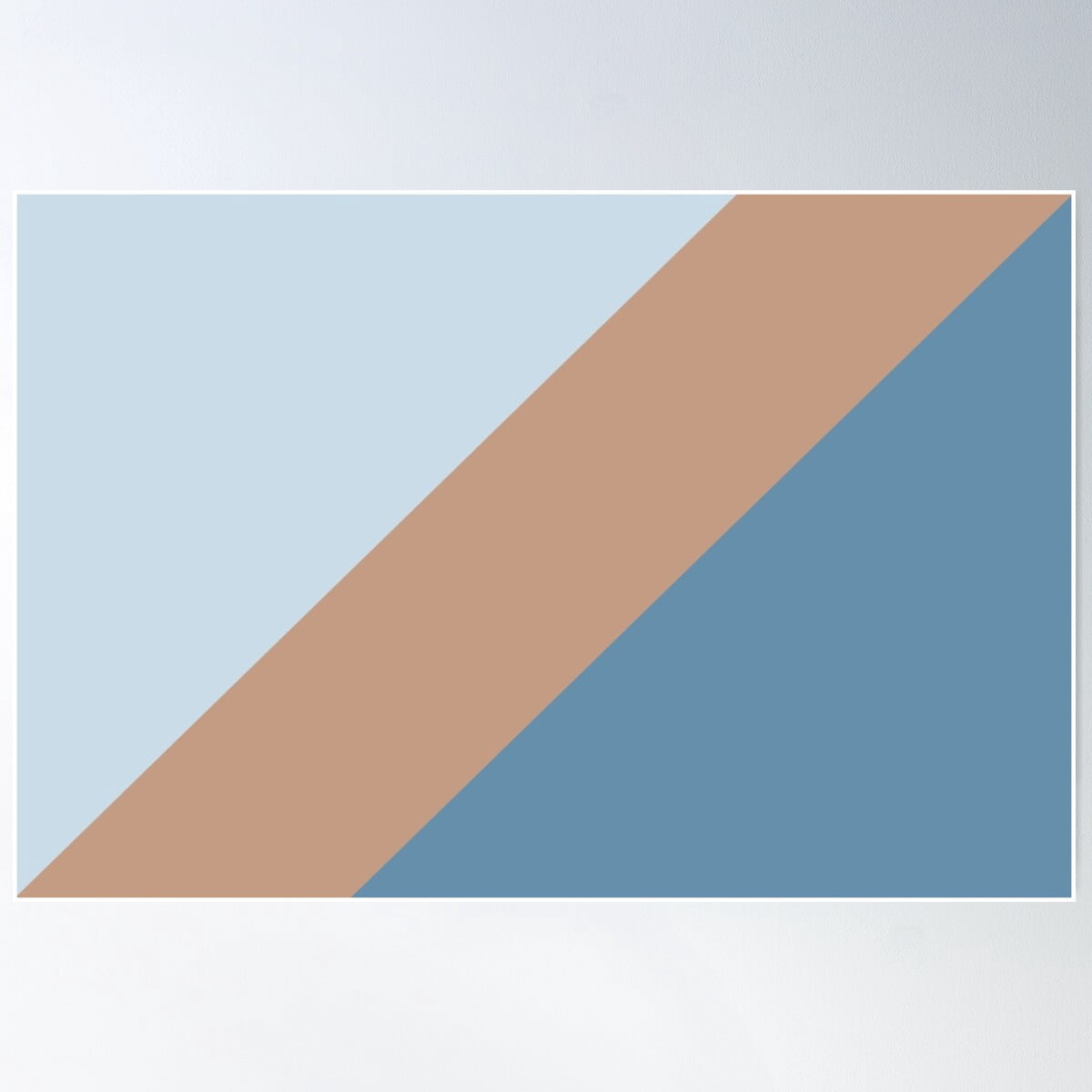 Brown Pastel Blue Minimal Diagonal Stripe Pattern 2021 Color Of The ...