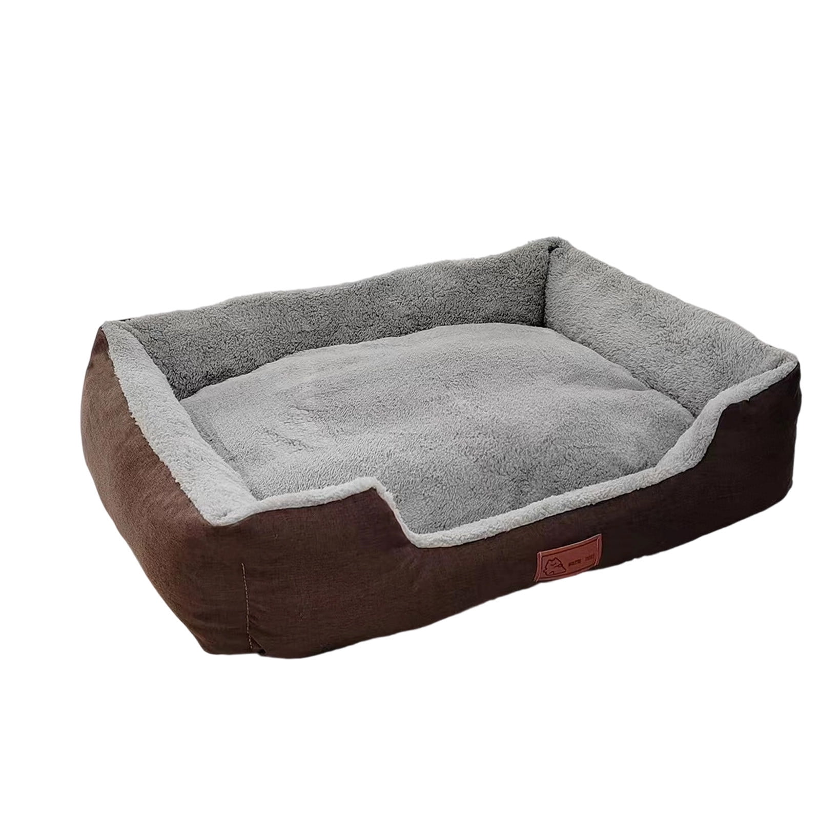 Brown Pet Dog Sleeping Pad Warm In Winter Removable And Washable Dog ...