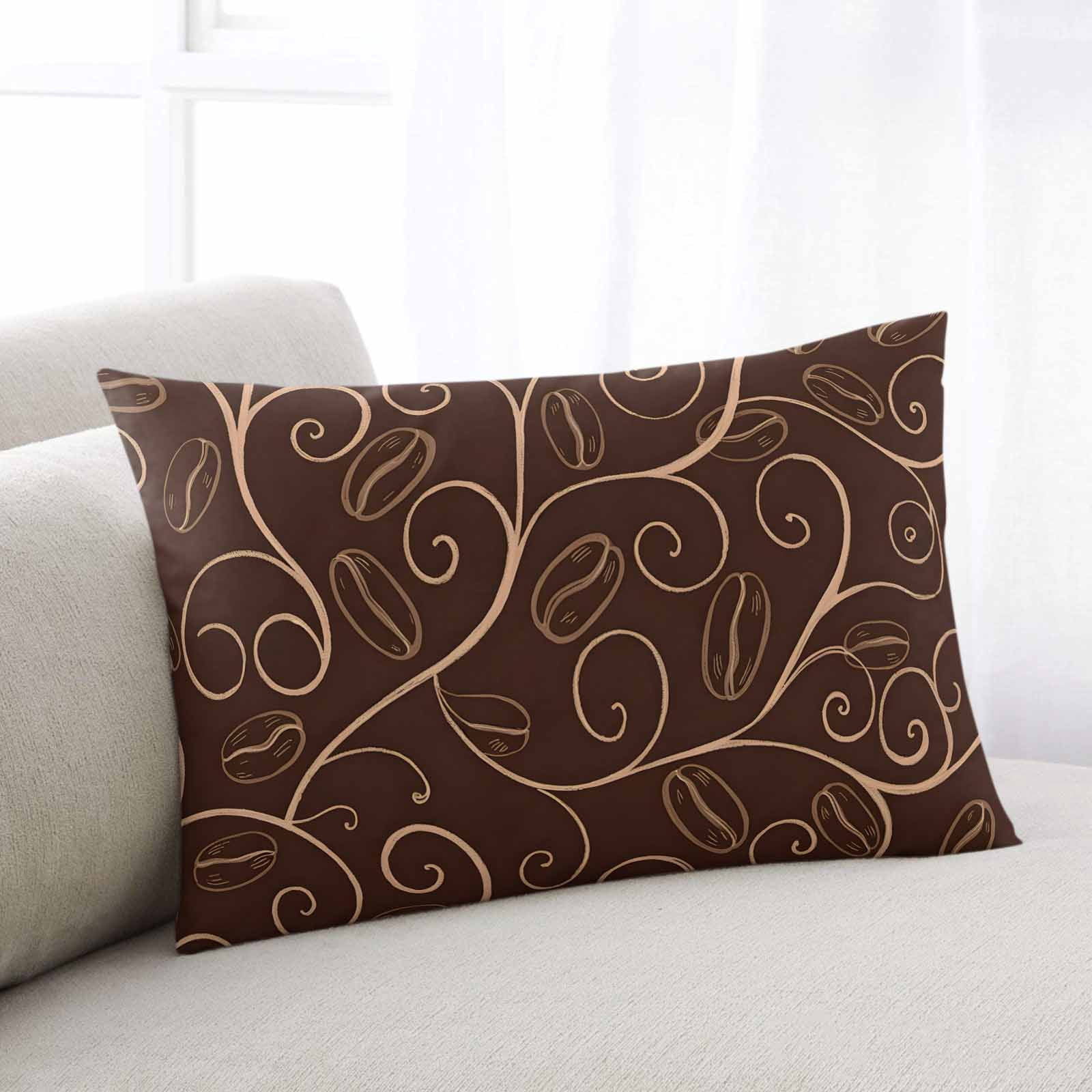 Brown Plants Body Pillow Cover, Pillowcase Protectors with Zipper ...