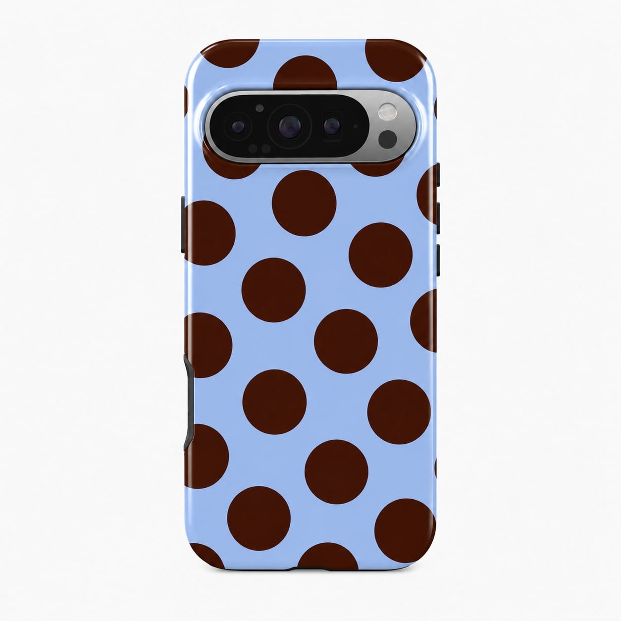 Brown Polka Dots Tough Phone Case for Google Pixel, iPhone, Samsung ...