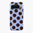Brown Polka Dots Tough Phone Case for Google Pixel, iPhone, Samsung ...