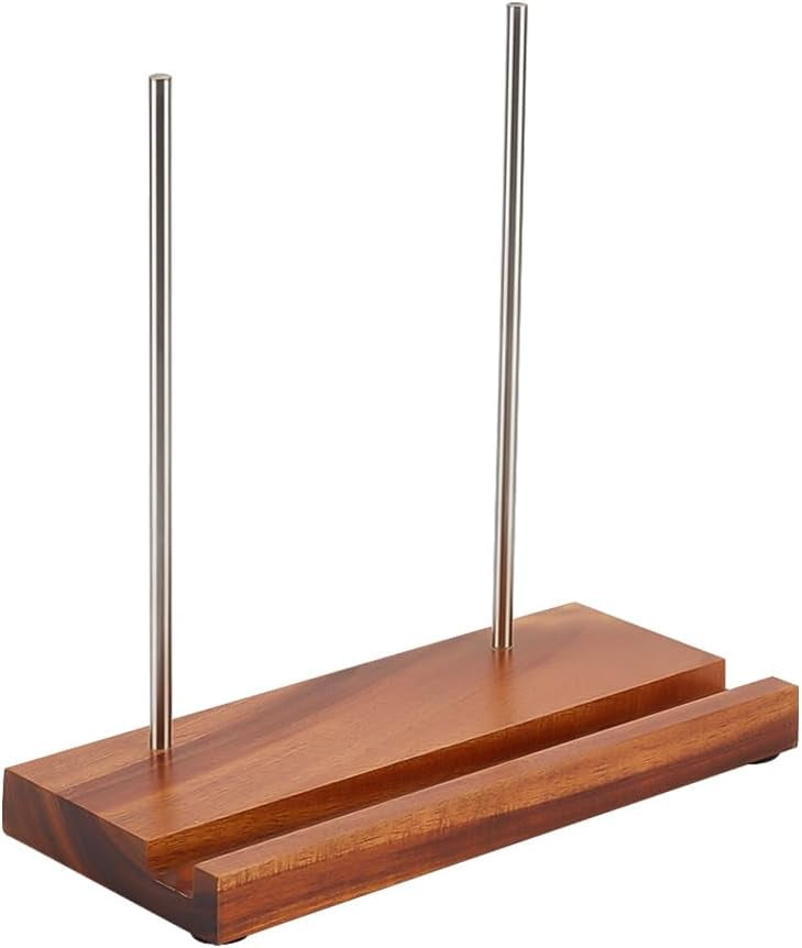 Brown Record Stands with Record Storage Tabletop Record Holder Tabletop ...