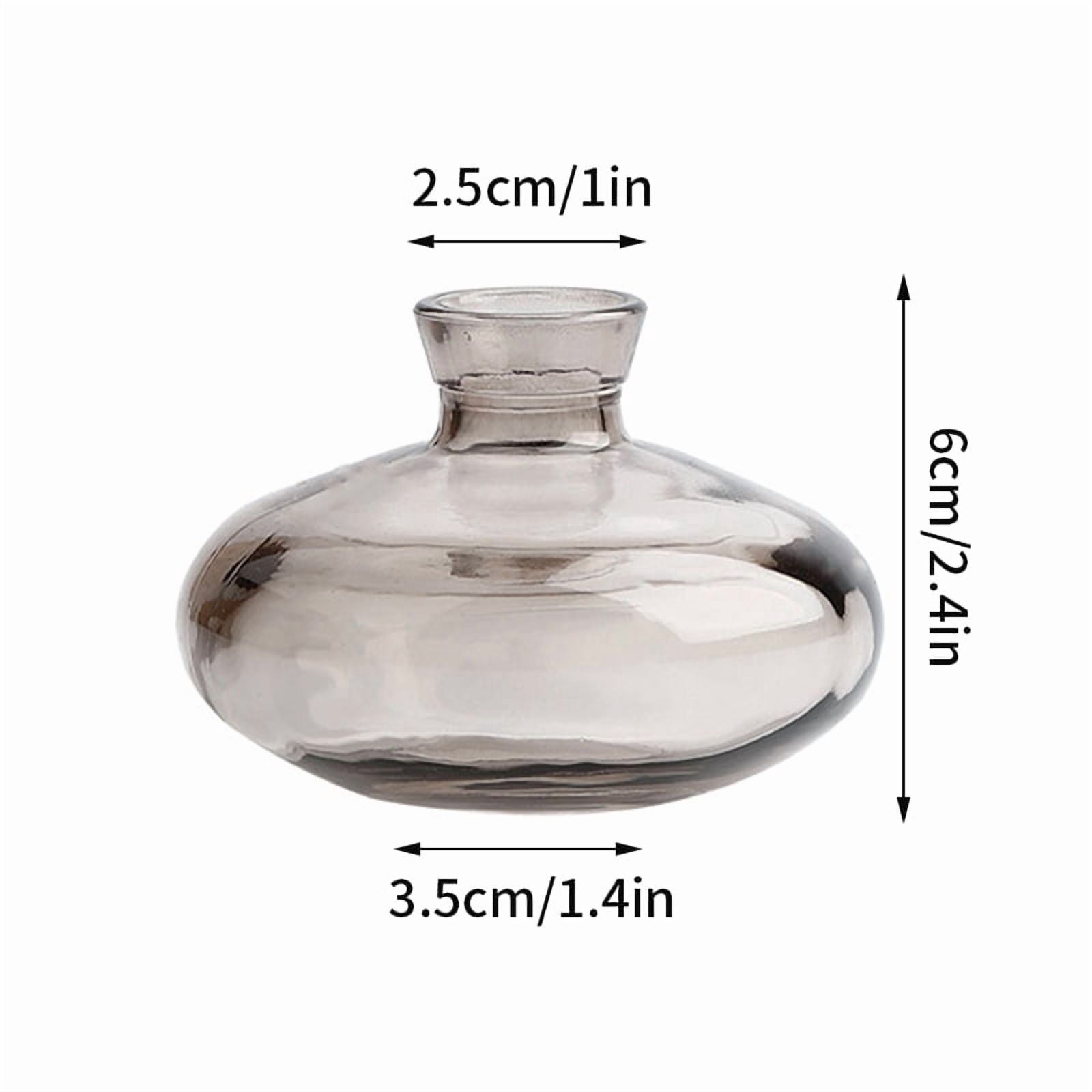 Brown Retro Glass Vase Plant Flowers Bottle Flower Arrangement ...