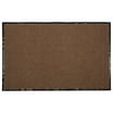 DII 22x60" Modern Plastic Ribbed Walk Off Utility Runner in Brown ...