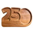 Brown Rustic Wooden Serving Platter, Commemorative Charcuterie Board ...