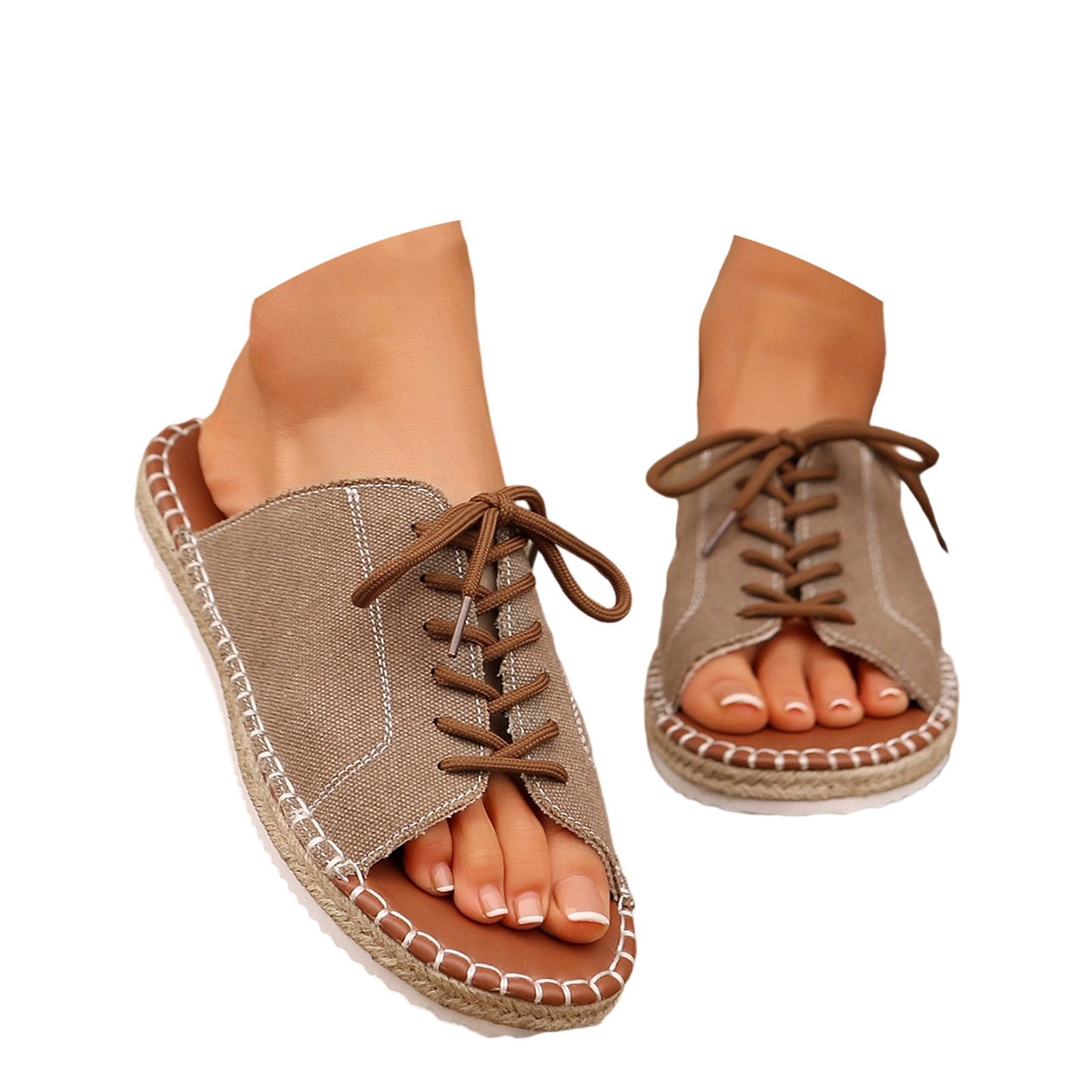 Brown Sandals Women Womens Dress Sandals Size 6 River Ladies Summer ...