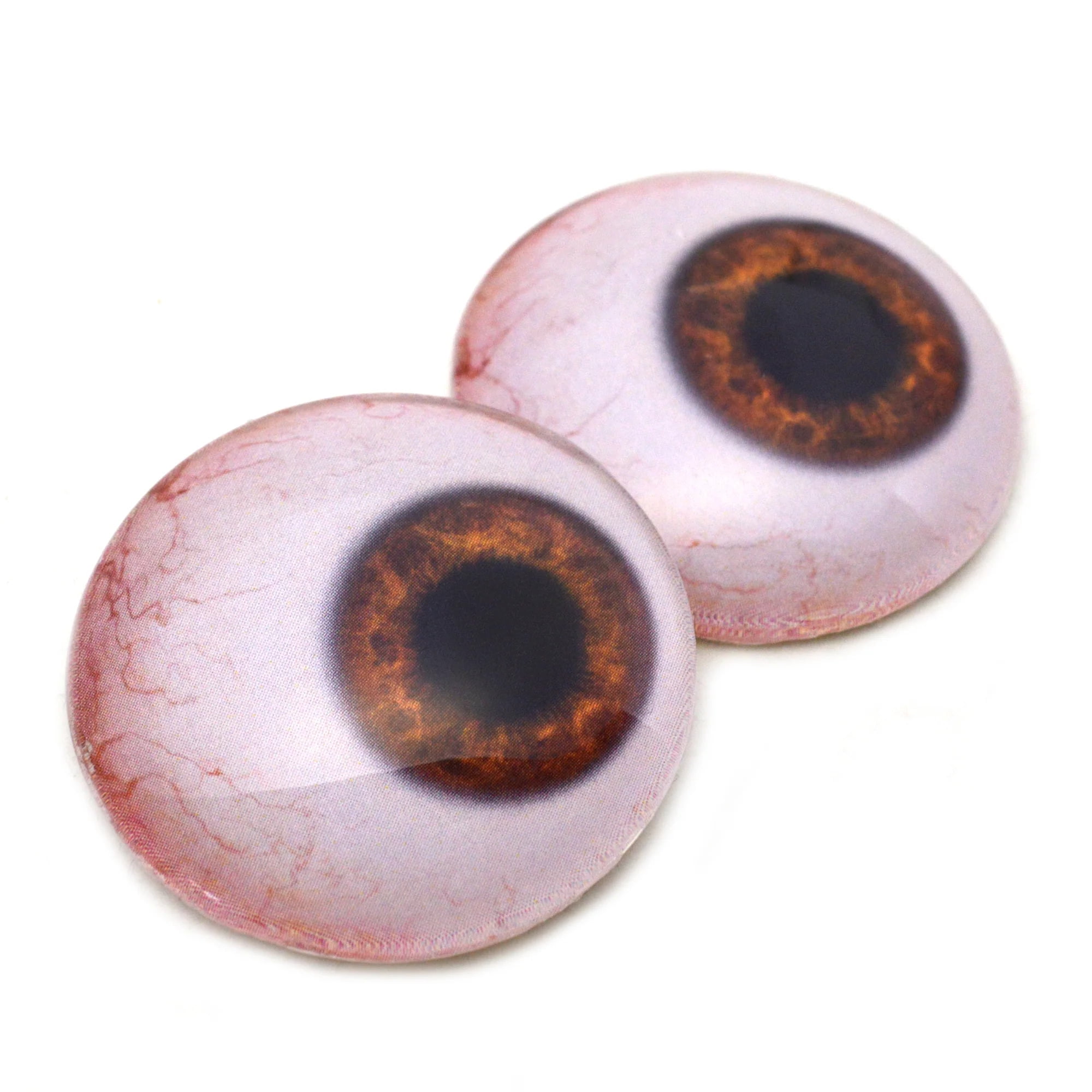 Brown Side Glance Human Glass Eyes - Walmart.com