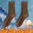 Brown Socks for Women Thick Socks Children's Mid Tube Socks In Autumn ...