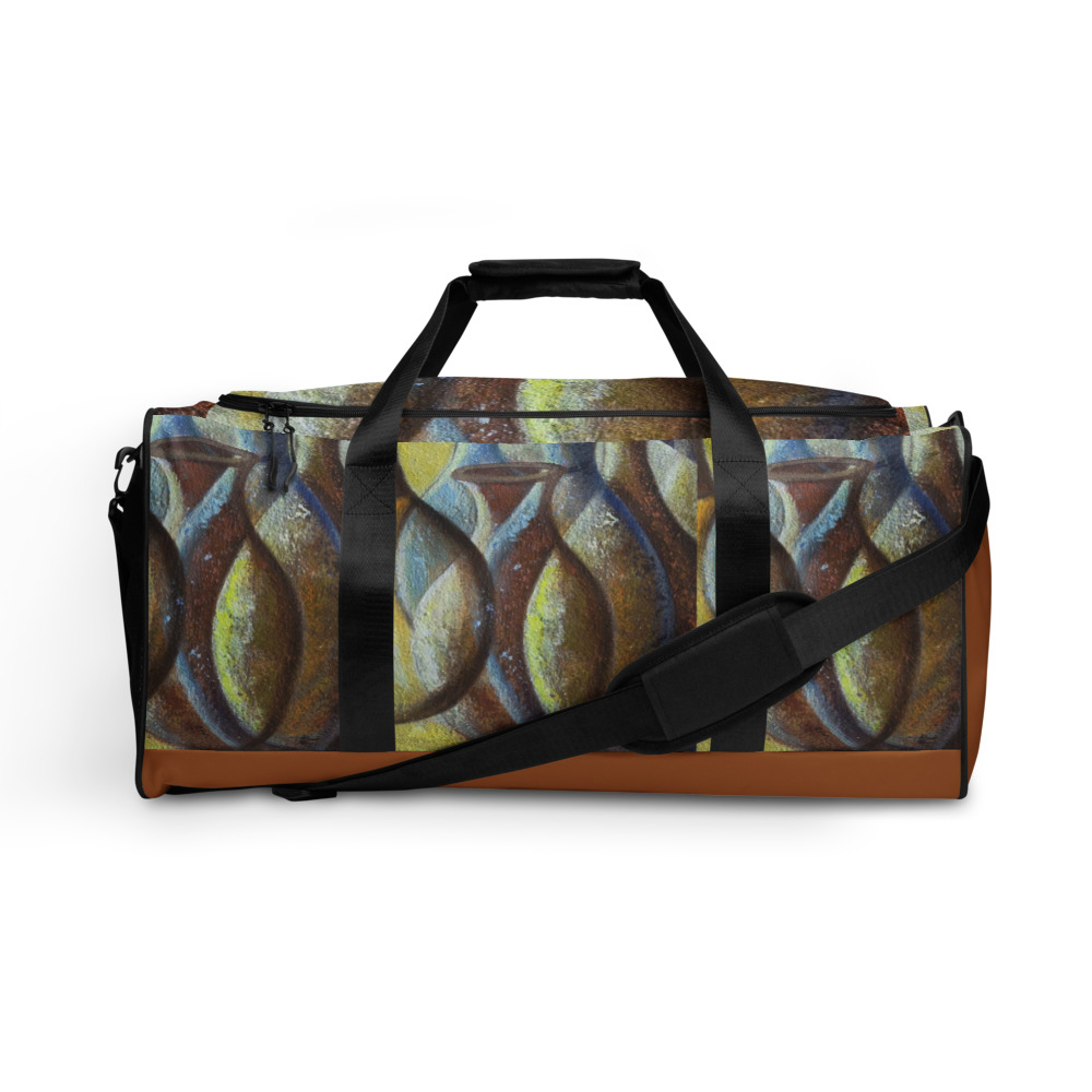 Brown Spanish Jars Duffle Bag - Walmart.com