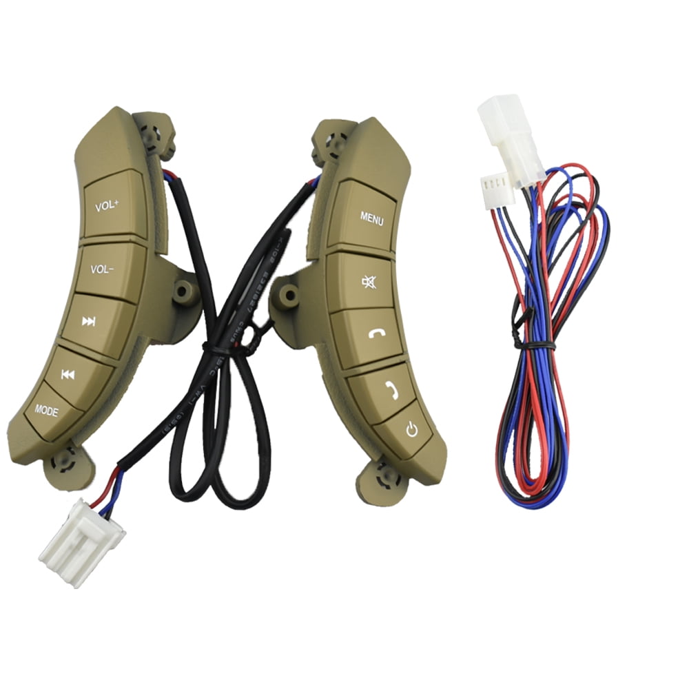 Brown - Steering Wheel Audio Control Buttons, High Quality, For Great ...