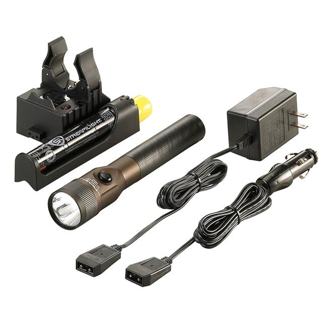 Brown Stinger C4 LED Flashlight Mud with Piggyback Charger Kit ...