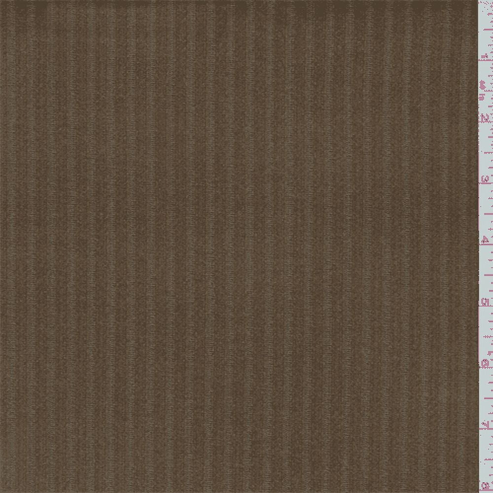 Brown Stripe Velvet, Fabric Sold By the Yard - Walmart.com