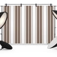 Brown Striped Backdrops for Photography, Vertical Stripe Modern ...