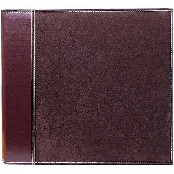 Brown Suede wide-size 3-ring 12x12 unfilled binder by Pioneer - 12x12 ...