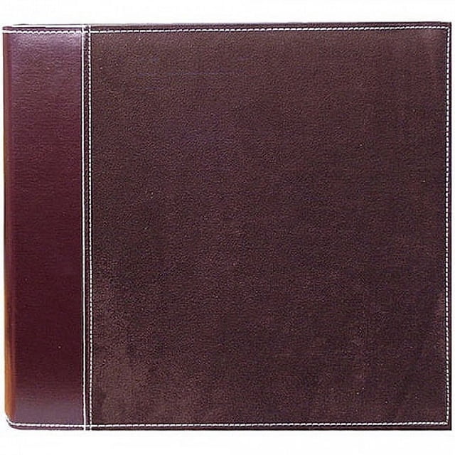 Brown Suede wide-size 3-ring 12x12 unfilled binder by Pioneer - 12x12 ...