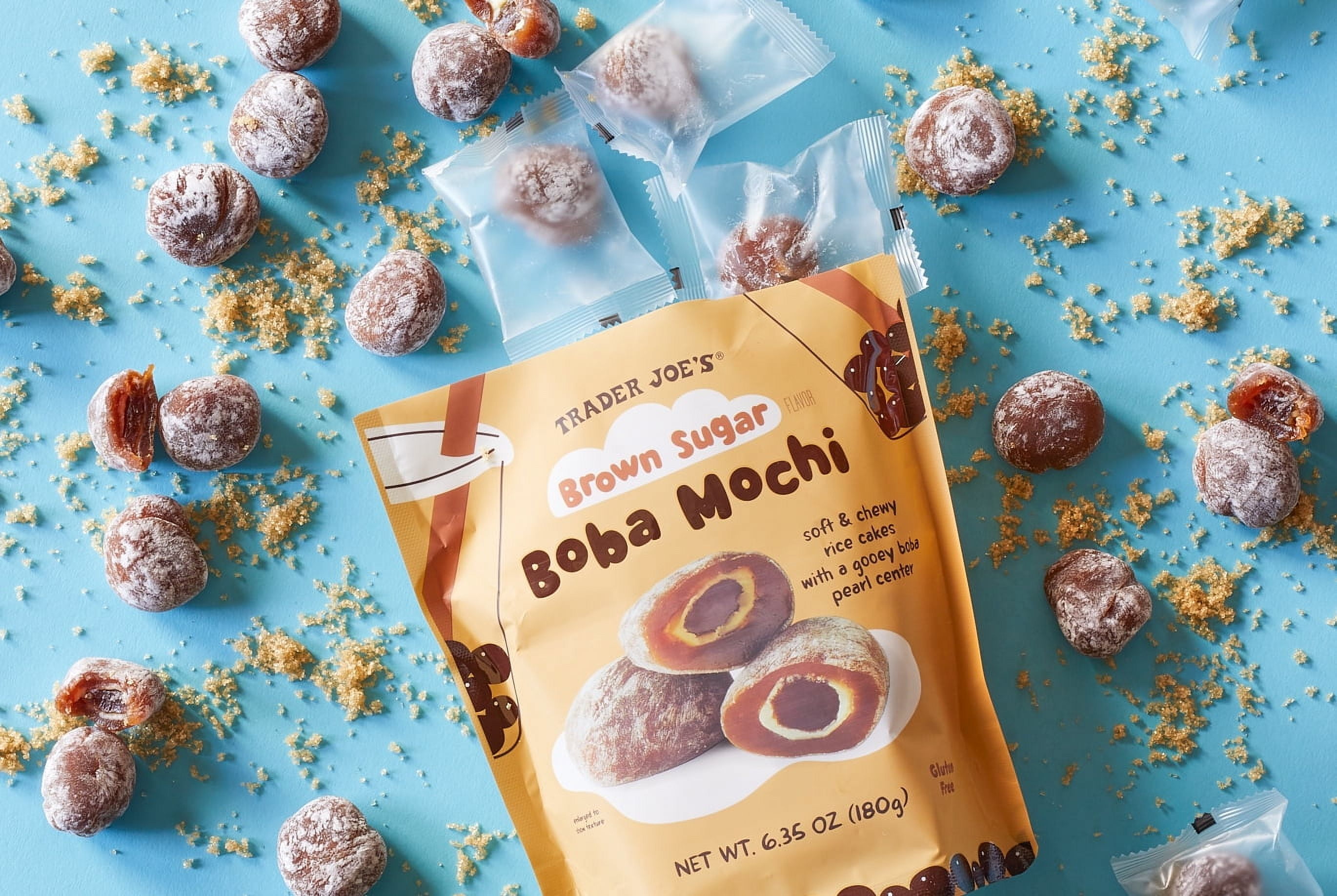 Brown Sugar Boba Mochi 6.35 Oz Pack of 2 - Walmart.com