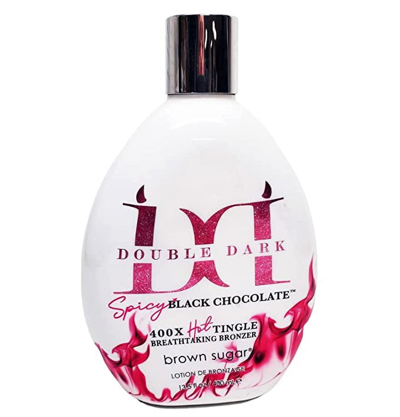 Brown Sugar Double Dark Spicy Black Chocolate 400X Tingle Bronzer ...
