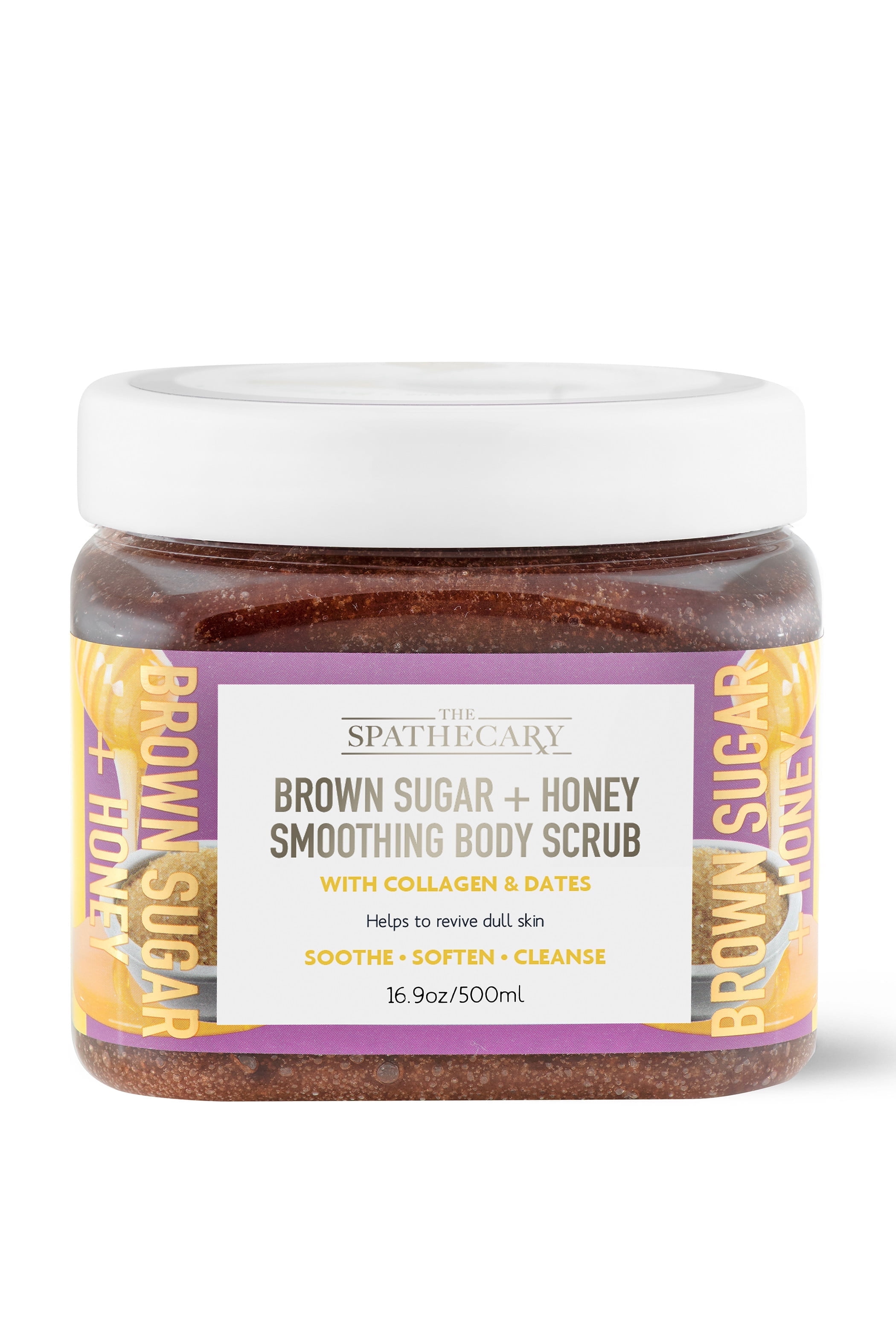 Brown Sugar + Honey Smoothing Body Scrub - 21 oz - Walmart.com