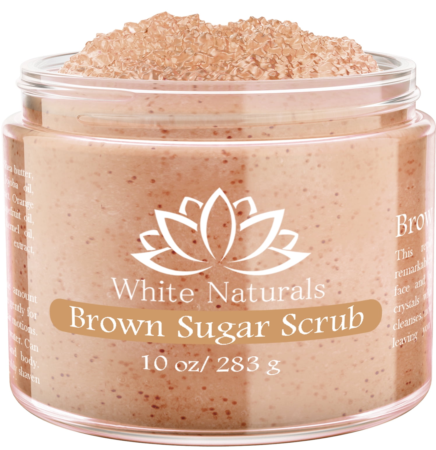 Brown Sugar Scrub, Organic Exfoliating Face & Body Scrub, Perfect Gift ...