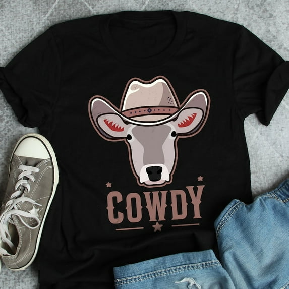 Brown Swiss Cow Western Farm Cowboy Funny Rancher Meme T shirt up to ...