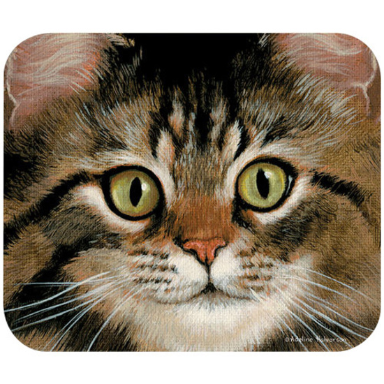 Brown Tabby Cat Mouse Pad - Walmart.com