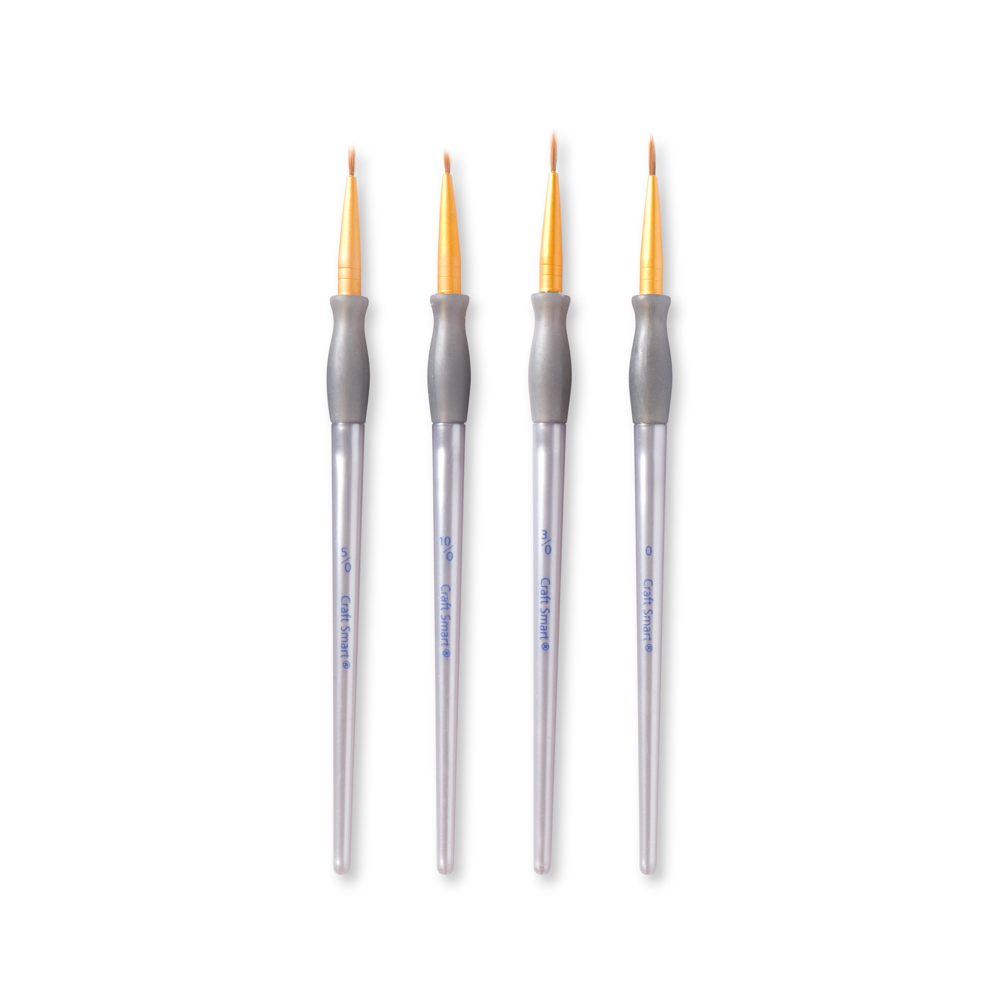 Brown Taklon Liner Brushes Value Pack By Craft Smart® - Walmart.com