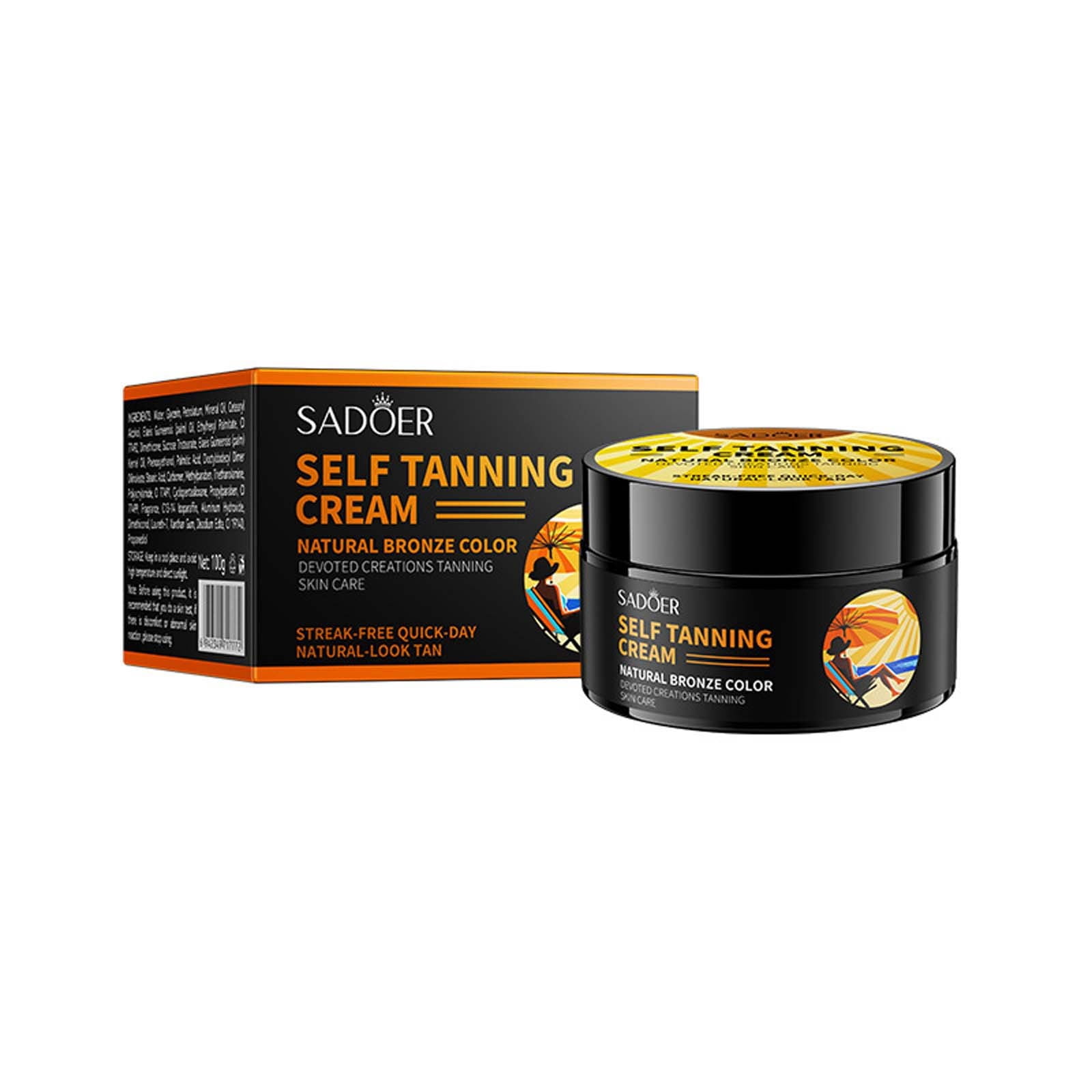 Brown Tanning Gel - Advanced Strengthening, Outdoor Natural Tan ...