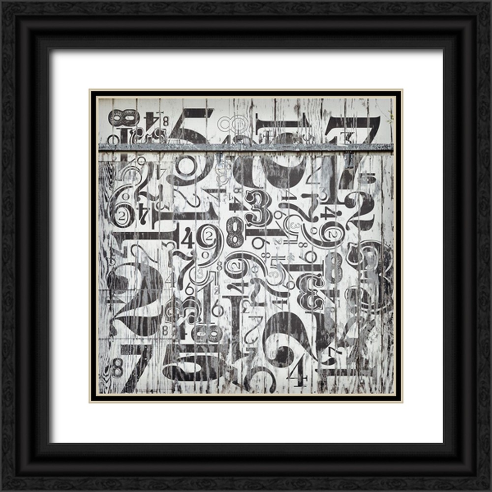Brown, Thomas 20x20 Black Ornate Wood Framed with Double Matting Museum ...