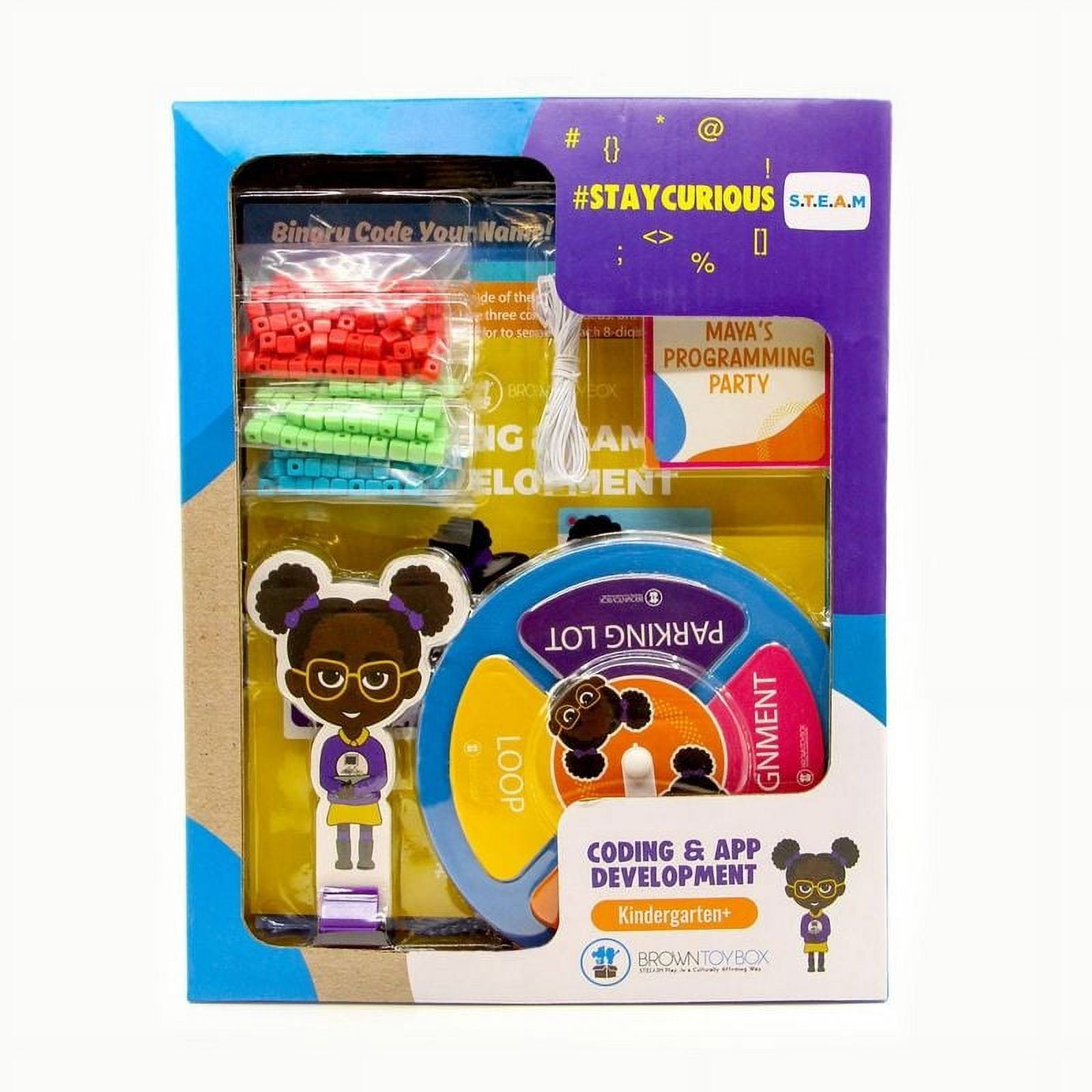 Brown Toy Box Maya STEAM Kit: Hands-On STEM Learning, Physical Science for Kids, Coding ...