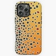 Brown Trout Skin Natural Texture Art iPhone Case 11 12 13 14 15 16 17 ...
