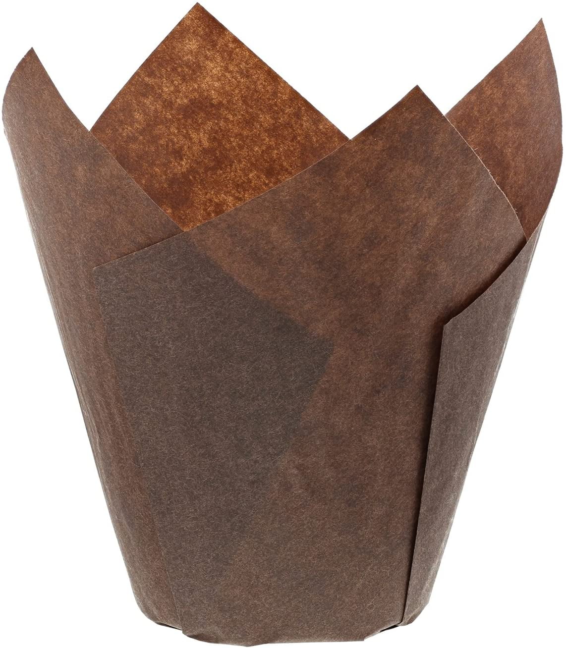 Brown Tulip Style , Large, Sleeve of 200, Made of Parchment Paper ...