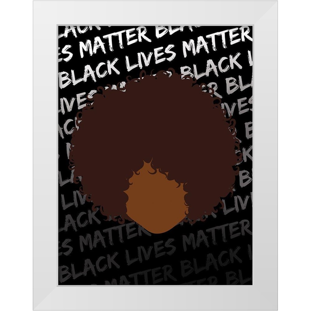 Brown, Victoria 15x18 White Modern Wood Framed Museum Art Print Titled ...