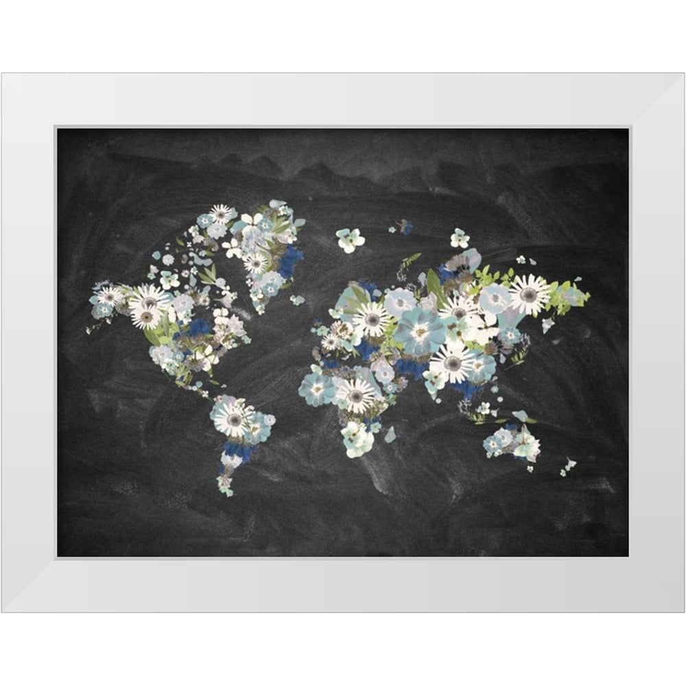 Brown,Victoria 18x15 White Modern Wood Framed Museum Art Print Titled ...