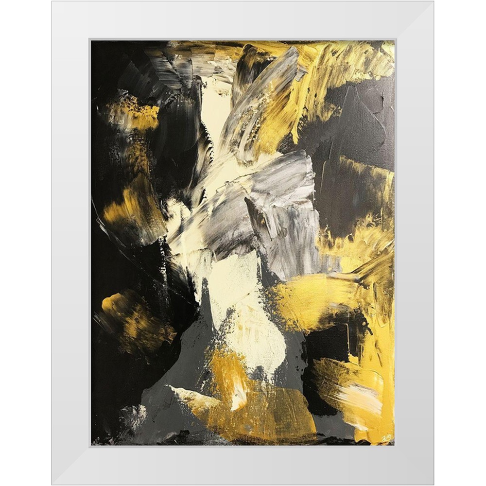 Brown, Victoria 25x32 White Modern Wood Framed Museum Art Print Titled ...