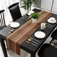Brown Western Table Runner 70 Inches Long - Vintage Farmhouse Wood Barn ...