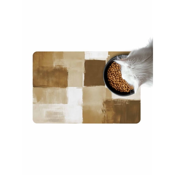 Brown White Doormat Non Slip Diatomaceous Earth Door Mat Absorbent ...