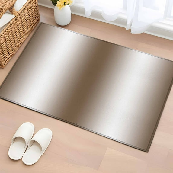 Brown White Ombre Area Rugs 2x3 for Living Room, Abstract Art Modern ...