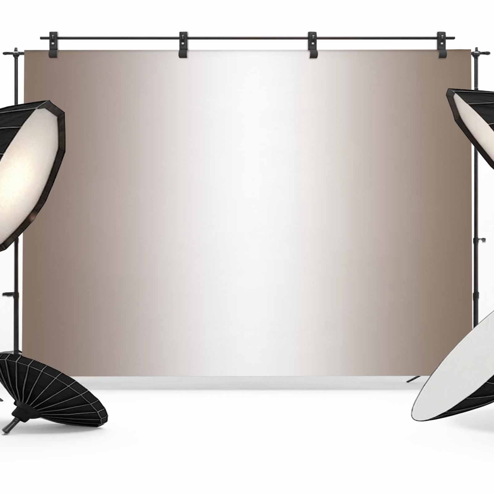 Brown White Ombre Backdrop for Photoshoot,Photography Photo Studio ...
